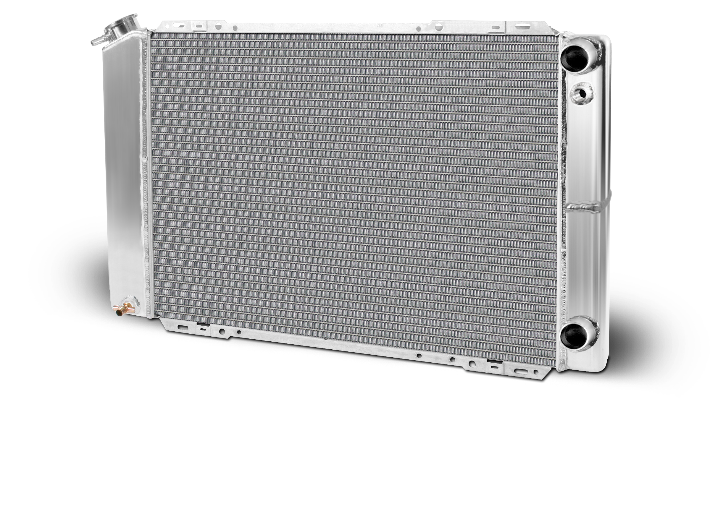 Aluminum Radiator Mustang Drag Double Pass Chevy LSX – AFCO Racing